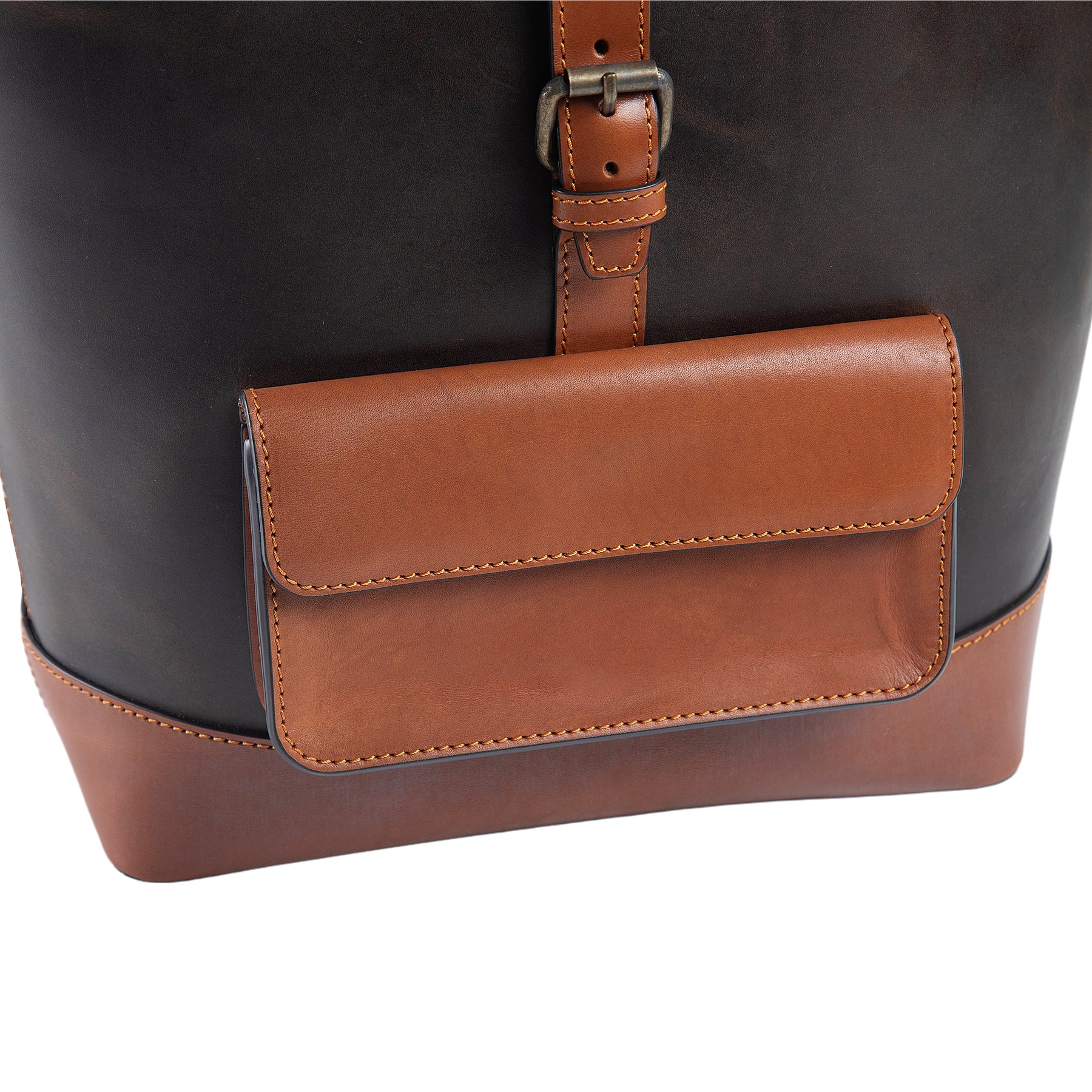 Rocky | Rolltop Backpack | Antique Brown – PEGAI