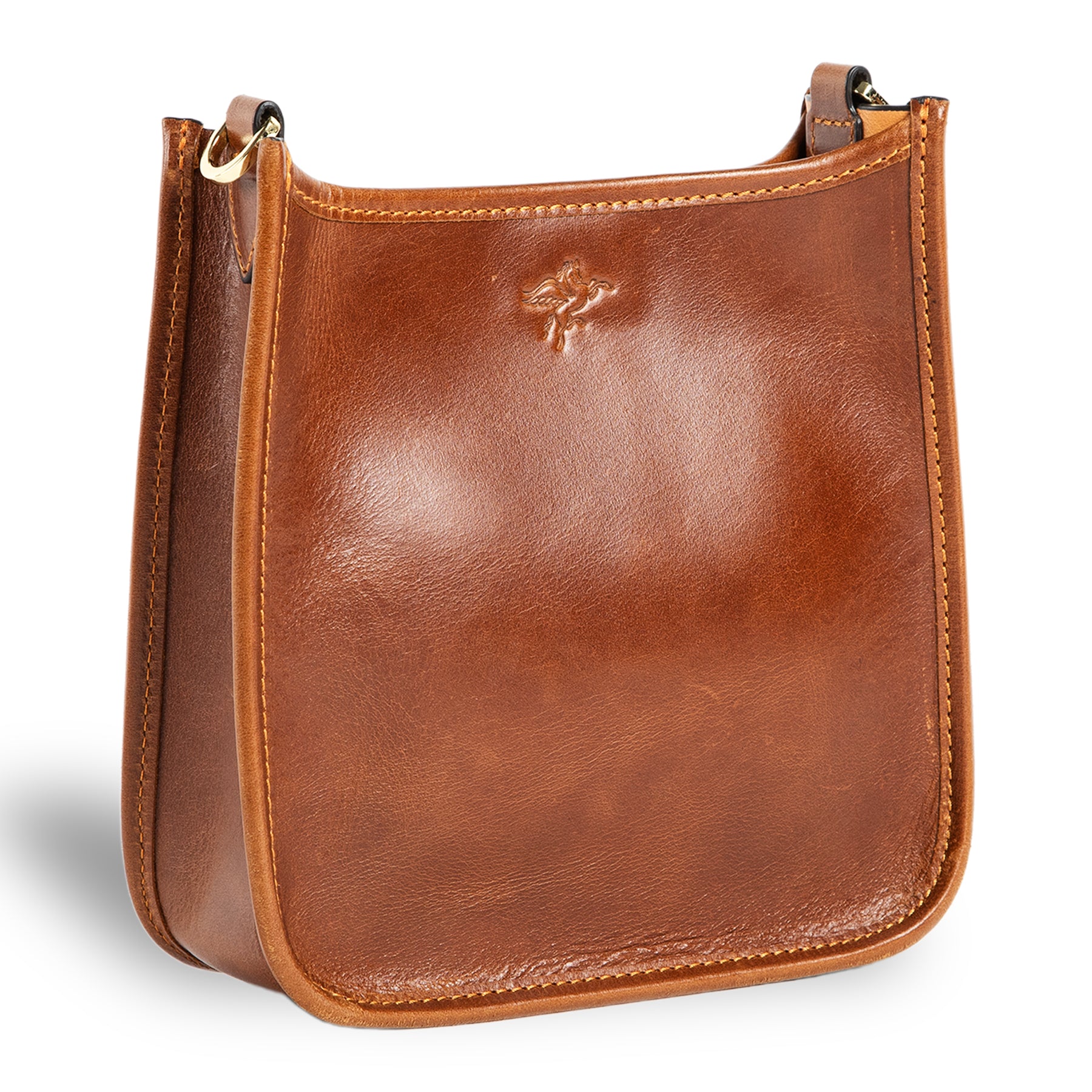 Spring | Hobo Crossbody Bag | Taba Brown w/ Gold Hardware – PEGAI